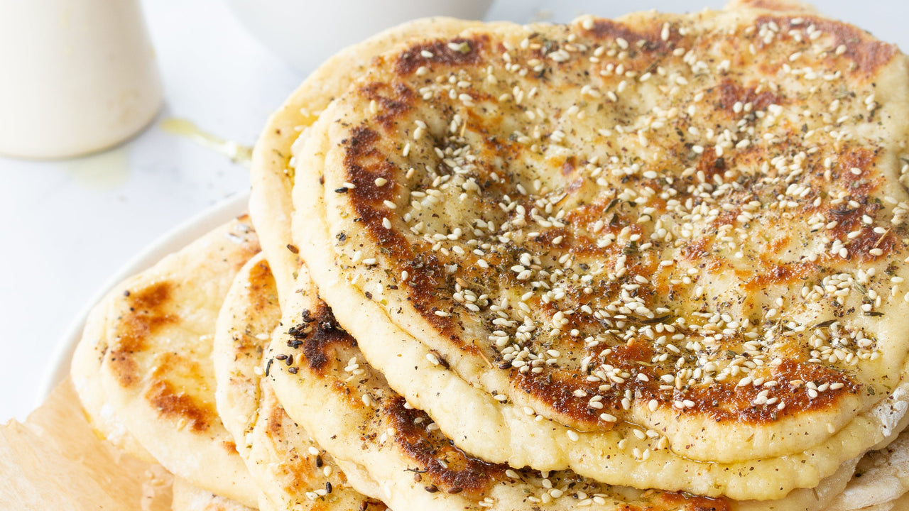 Feta Za’atar Filled Flatbreads – Food to Nourish
